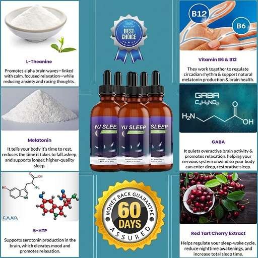 Yu Sleep Ingredients - Official Website - Natural Formula